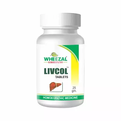 Buy LIVCOL TABLETS online at best price | WHEEZAL HOMOEO PHARMA