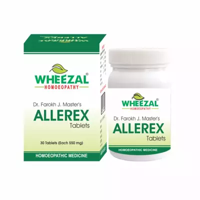 Buy ALLEREX TABLETS online at best price | WHEEZAL HOMOEO PHARMA