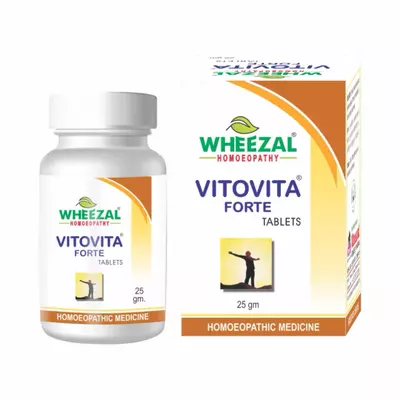 Buy VITO VITA FORTE TABLETS online at best price | WHEEZAL HOMOEO PHARMA