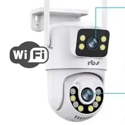 Buy RBS 6MP WIFI DUAL LENS PT CAMERA | WIRELESS BEST TRENDING MODEL ...