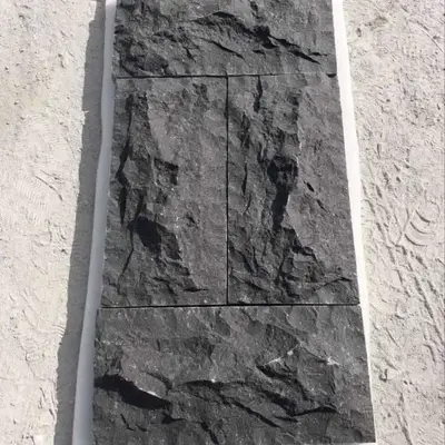 Natural Stone Wall Cladding_Basalt Stone 6x12