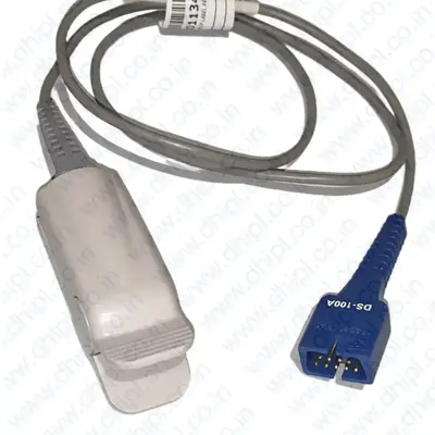Buy Nellcor DS100A Oximax Compatible probe 1 mtr | dhipl