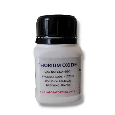 Buy Thorium Oxide 99.9% online at best price | SANGHVI CHEMICAL'S