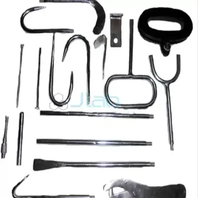 Dystocia Set Simple surgical obstetrical instrument set