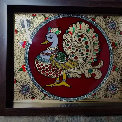 Buy Glass painting items online at best price Handmade Art and Gifts