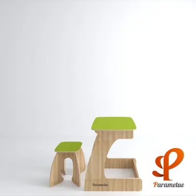 Kids Study Table with stool ready to assemble