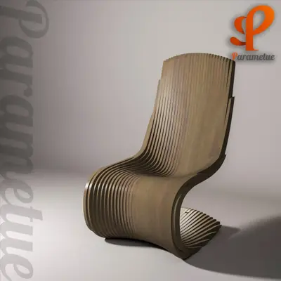 Parametue Parametric Lounge and relaxing chair