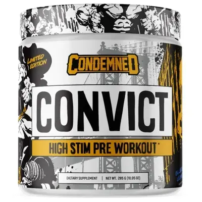 Condemned Labz Convict Pre-Workout | 50 Servings- Order Online
