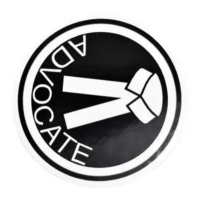 Buy Advocate Logo stickers 6 Pack Used For Bike online at best price ...