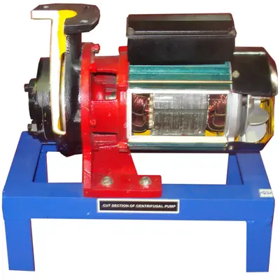 Centrifugal Pump Cut Section Model | Pump cut section models