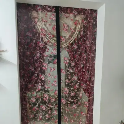 Buy Magnetic Transparent AC Curtain (3.5x7) online at best price | V ...