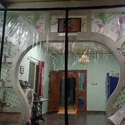 Buy Magnetic Transparent AC Curtain (3.5x7) online at best price | V ...