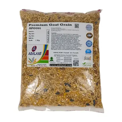 ADILAID Goat Grains – Growth & Fat Gain Feed 1Kg