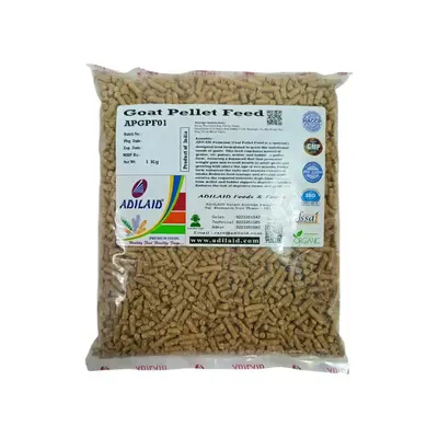 ADILAID Goat Pellets – Premium 1Kg Nutrition