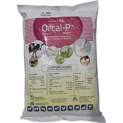 TTK Orcal P 1Kg – Calcium & Mineral Mixture