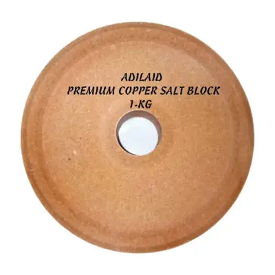 Premium Copper Salt Block 1Kg | ADILAID