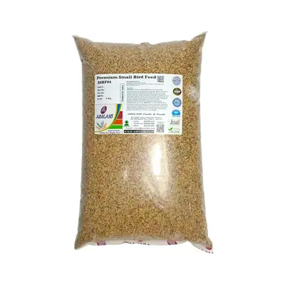 ADILAID Small Bird Feed – Millets & Flavored bites mix (4Kg)