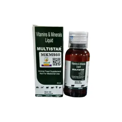 Multistar 60ml – Multivitamin Tonic for Animals