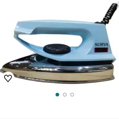 Buy Surya Eco Lyte 750W Dry Iron WHITE online at best price Jagsons Enterprises