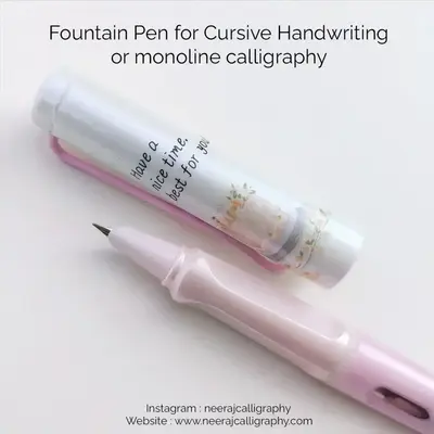 Buy Fountain pen for Cursive Handwriting (01 pen) online at best price ...
