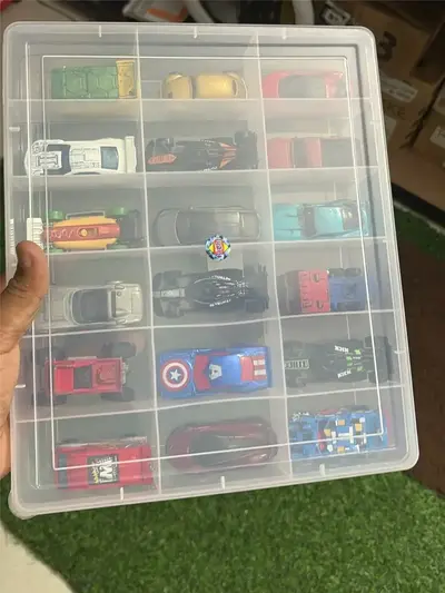 Buy 1:64 Diecast car storage box (18 cars storage capacity) online at ...