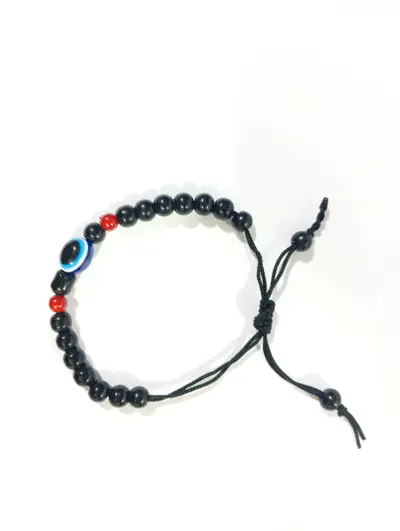 Buy Black Red Evil Eye Thread Bracelet Online | Maa Pooja