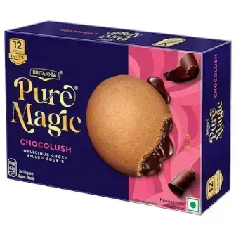 Buy Britannia Pure Magic Chocolush Cookies online at best...