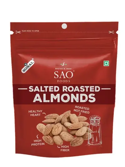 Buy Salted Roasted Almonds 250g online at best price ...