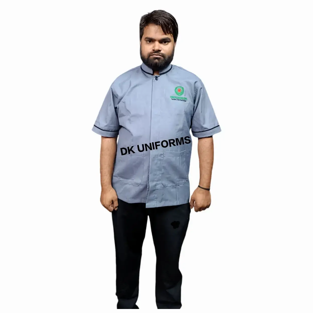 Buy Grey Housekeeping Uniform at best price | DK UNIFORMS