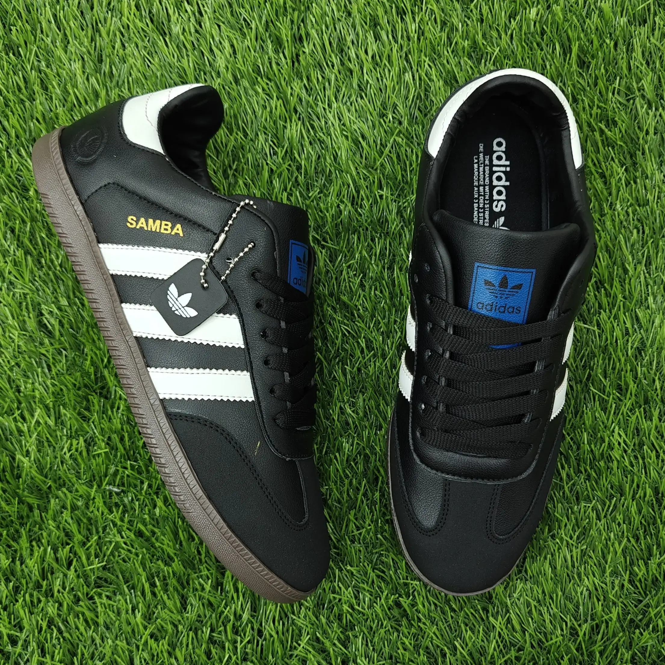 Buy Adidas Samba Black/Gum PU online at best price | Foot Steps