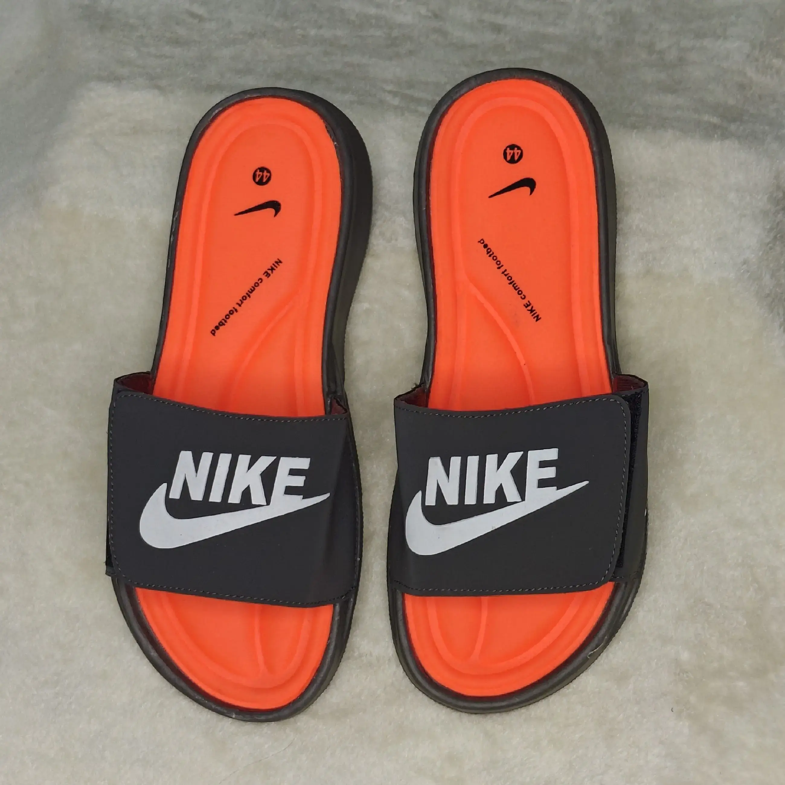 Buy Flipflop Nike 'Dark Grey' Memory Form online at best price | Foot Steps