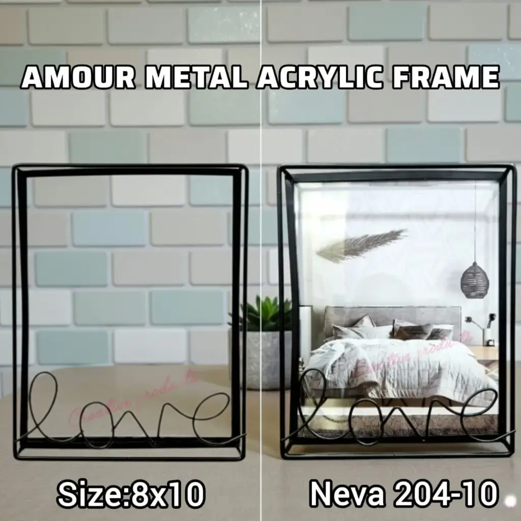 AMOUR METAL ACRYLIC FRAME NEVA 204-10(8x10)Creative Products