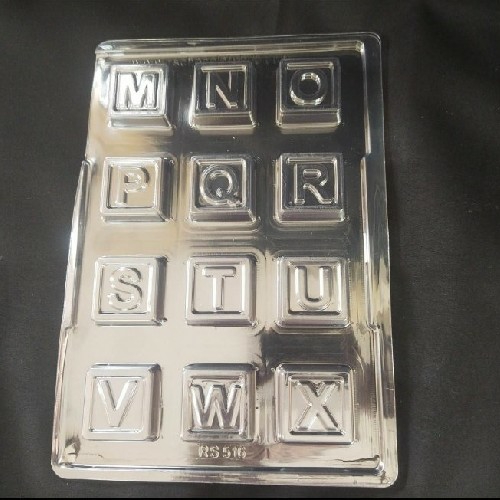 Buy (227)Alphabets M-X Mould online at best price | RS Chocolate hub