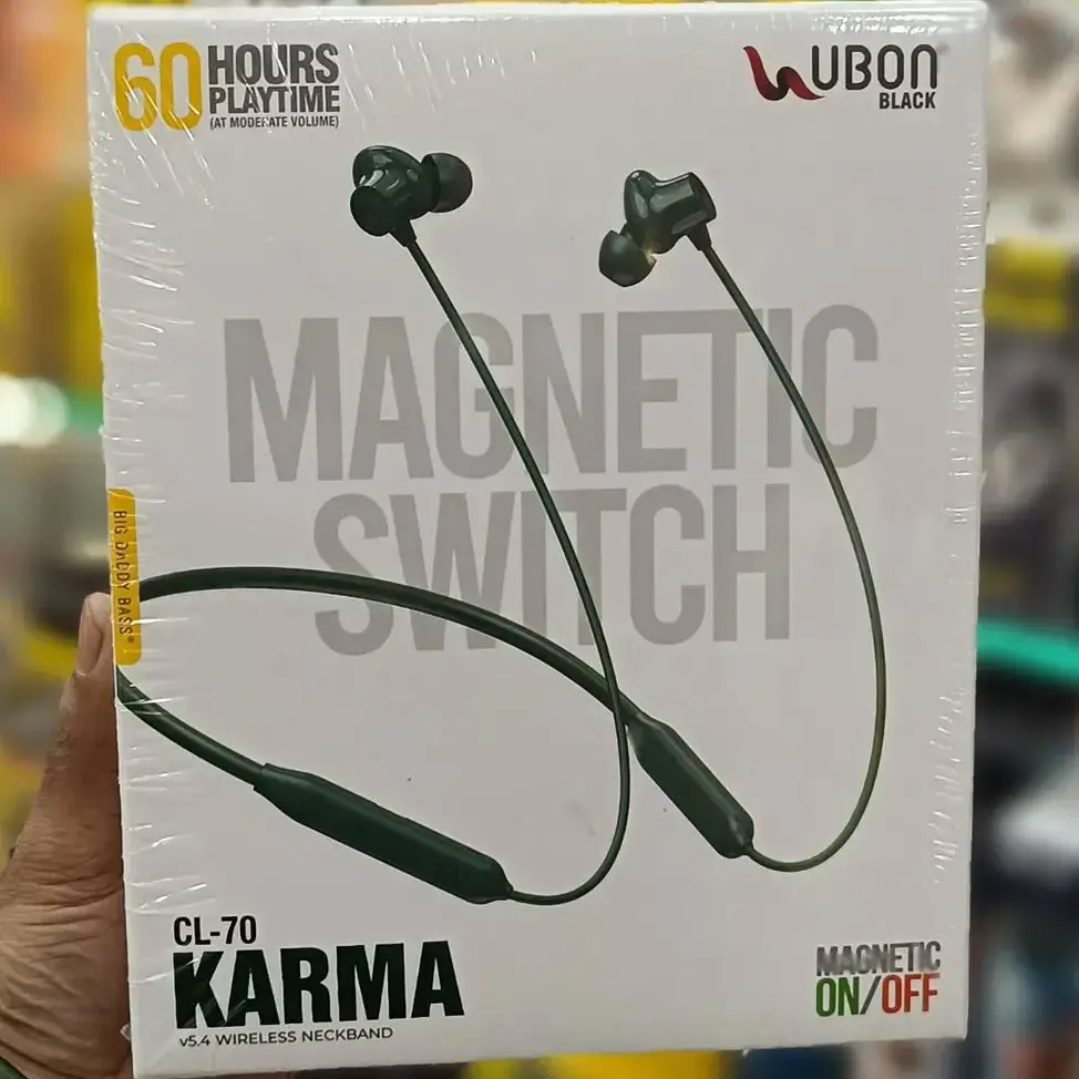 Buy Ubon Cl 70 Karma Wireless Neckband online at mobizone.