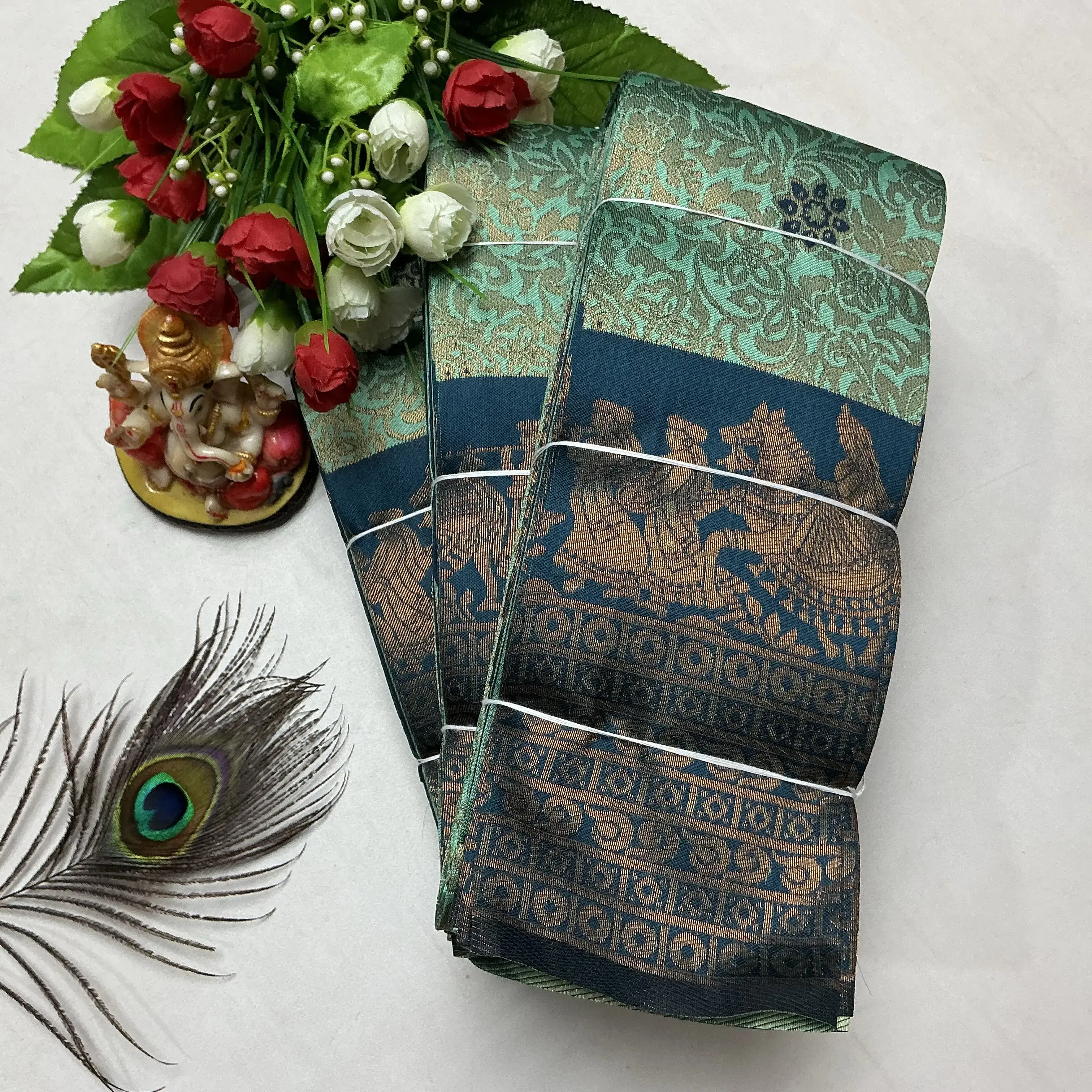 Buy Pallaku sarees code ps601 online at best price | SRI NANDHINI TEX