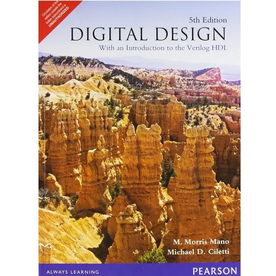 Buy Digital Design With An Introduction To The Verilog Hdl 5th Edition ...