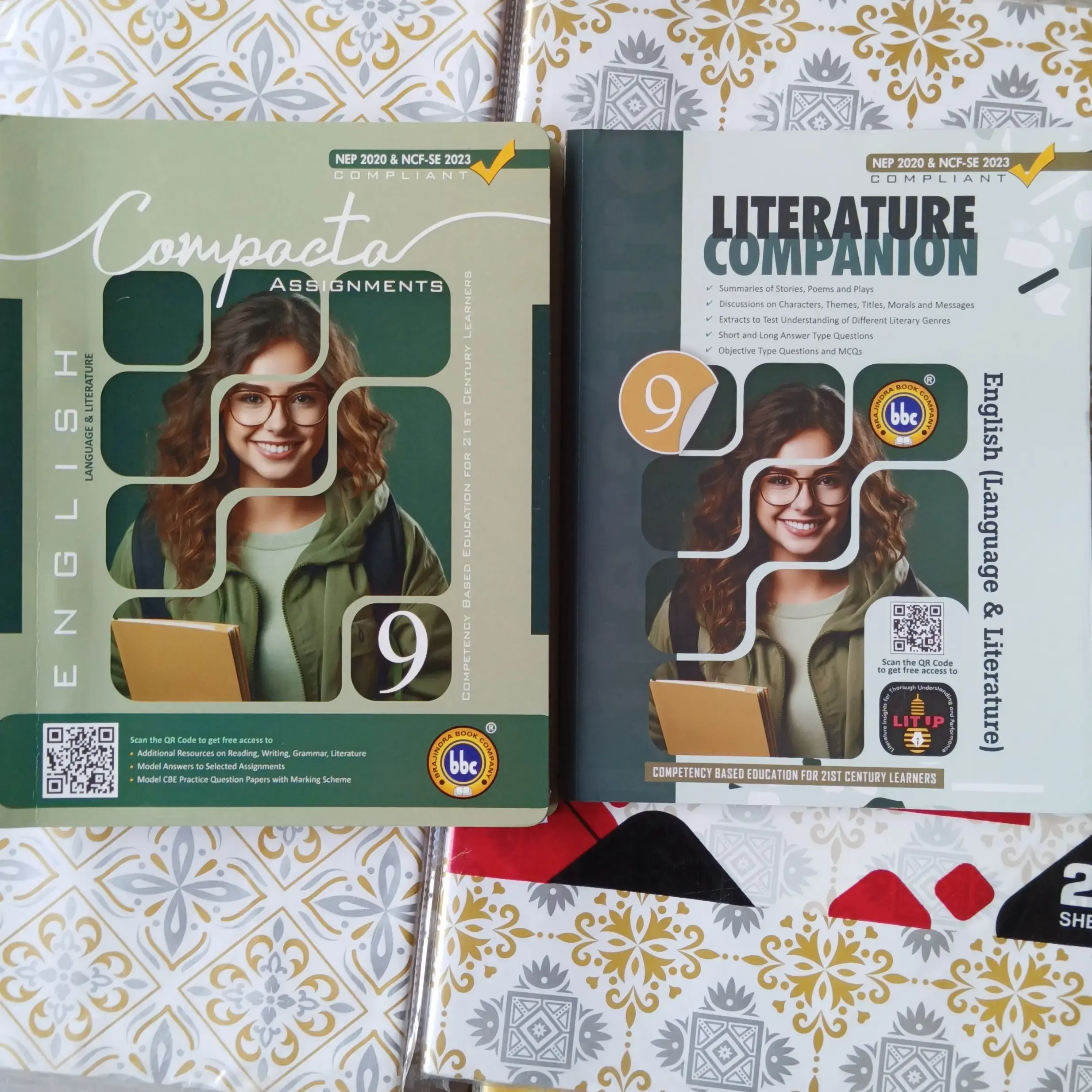 Buy BBC Compacta Class 9th EnglishEnglish Worksheet with Literature ...