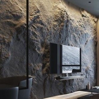 Buy Stone Effect 2d And 3d Wall Mural online at best price | Artvent