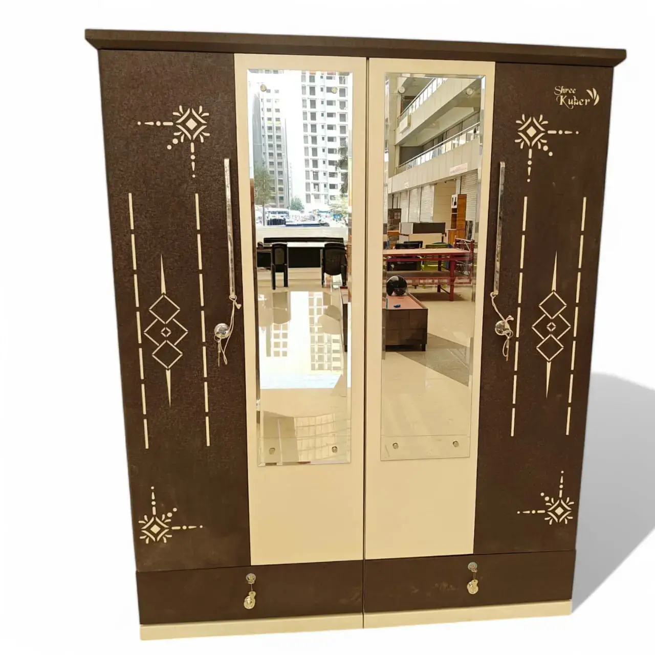 Buy 4 Door Metal Tijori In Surat | gb Furniture