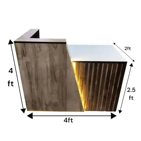 Buy Reception Table Cash Counter best price | gb Furniture