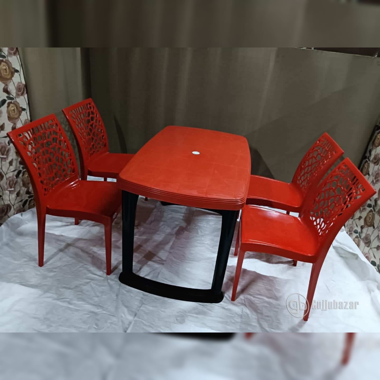 Buy Plastic Dinning Table With Chairs online at best price | gb Furniture