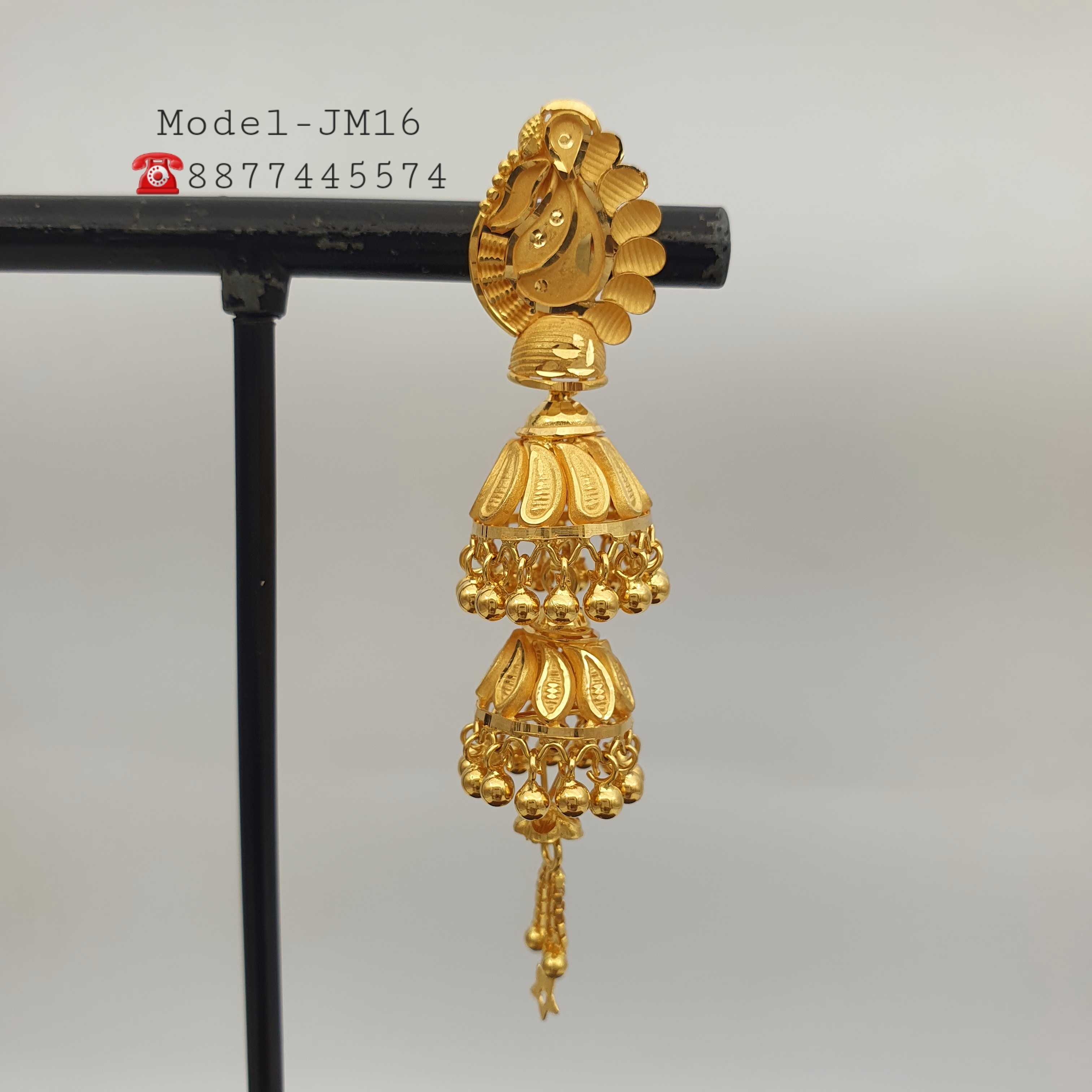 Jhumka Design Gold