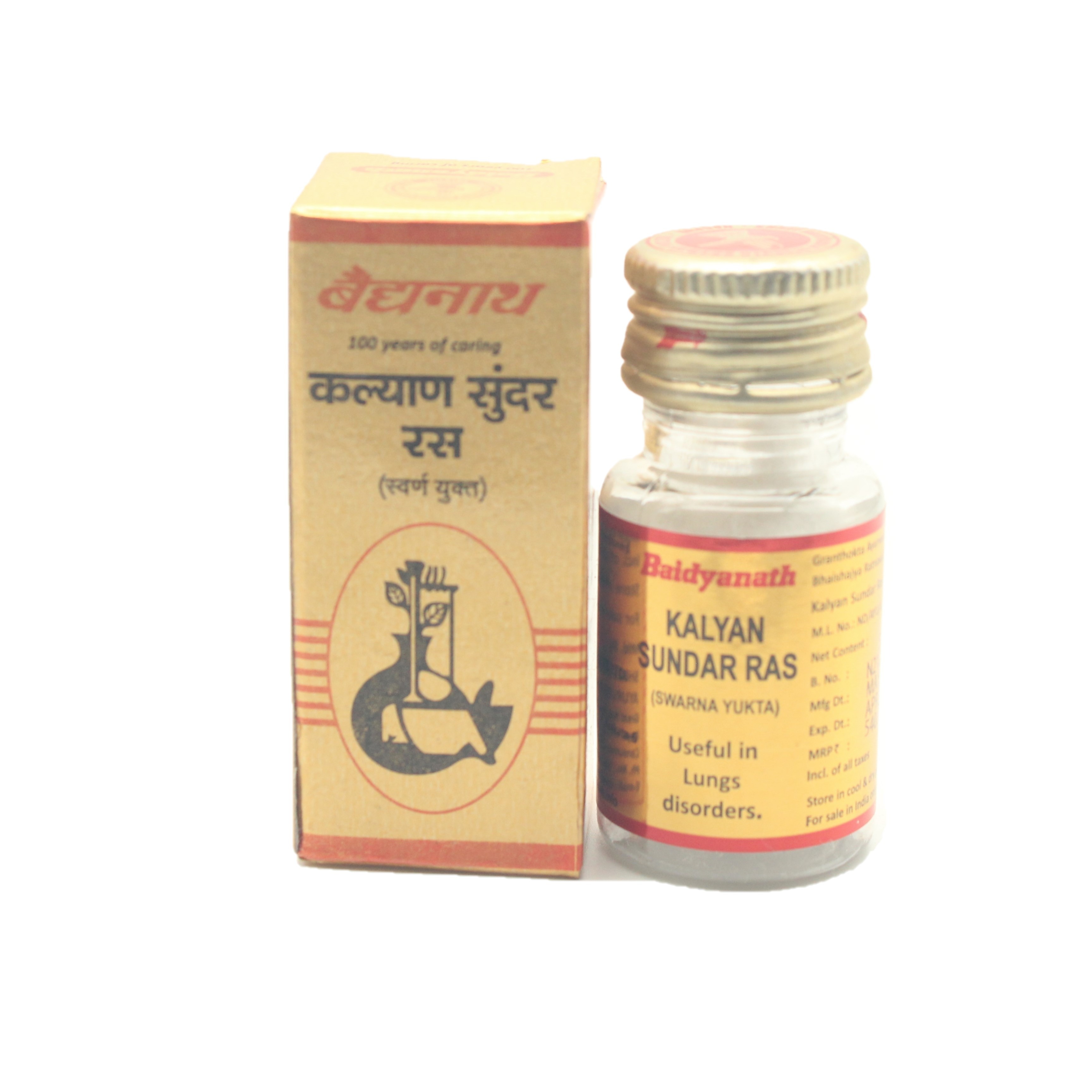 Buy Baidyanath Kalyan Sundar ras online at best price | Laxmidas Dahyabhai & Co