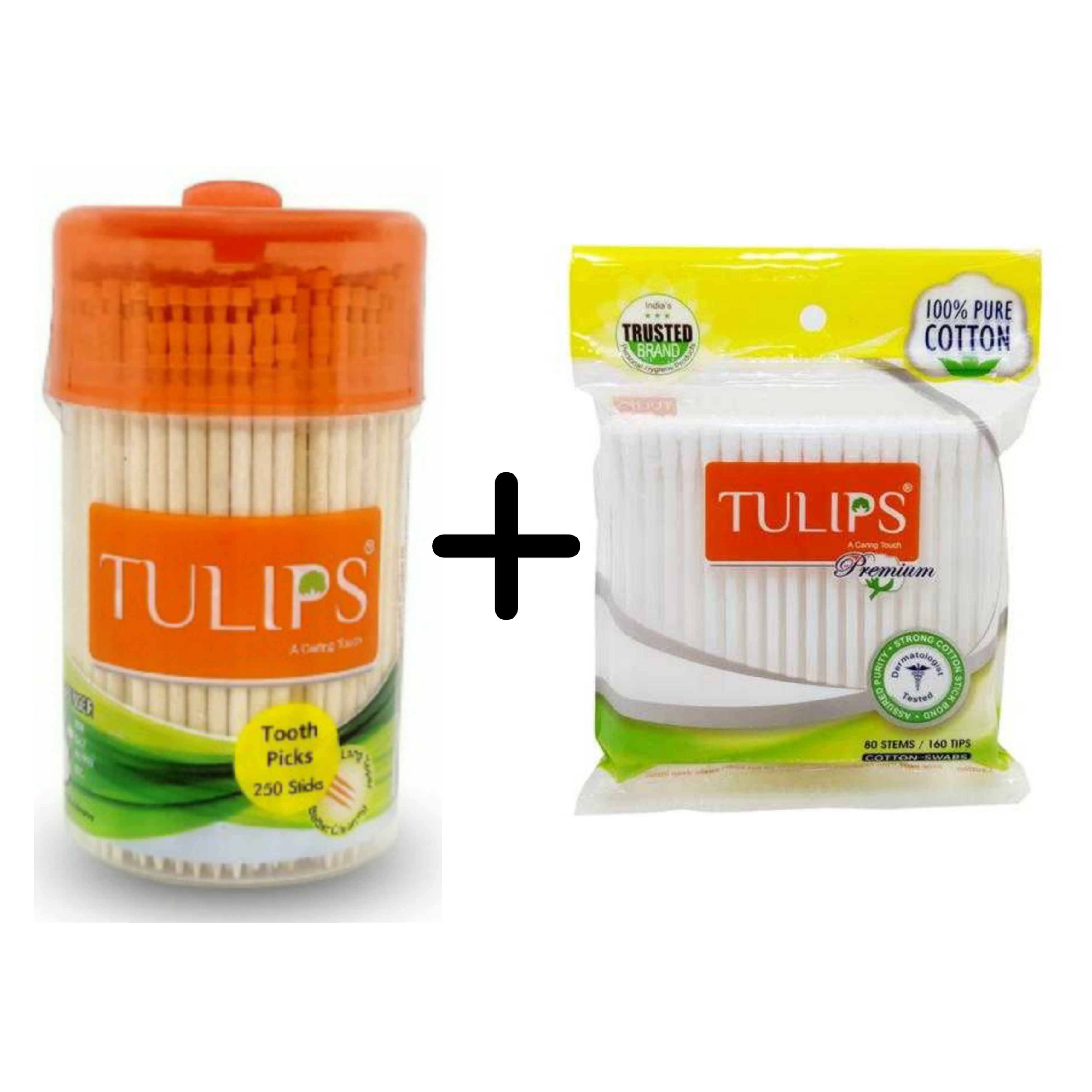 Buy TULIP TOOTH PICK AND EAR BUDS COMBO online at best price | MEHTA ...
