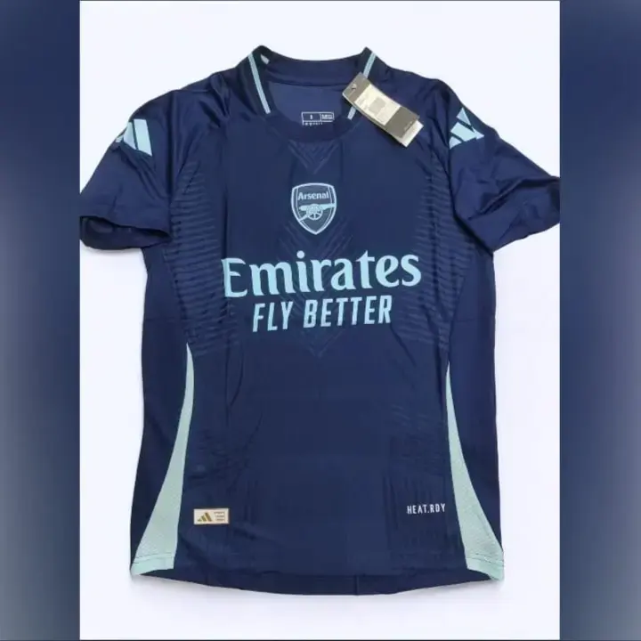 Buy Arsenal 2024-2025 pre match training premium player version jersey ...