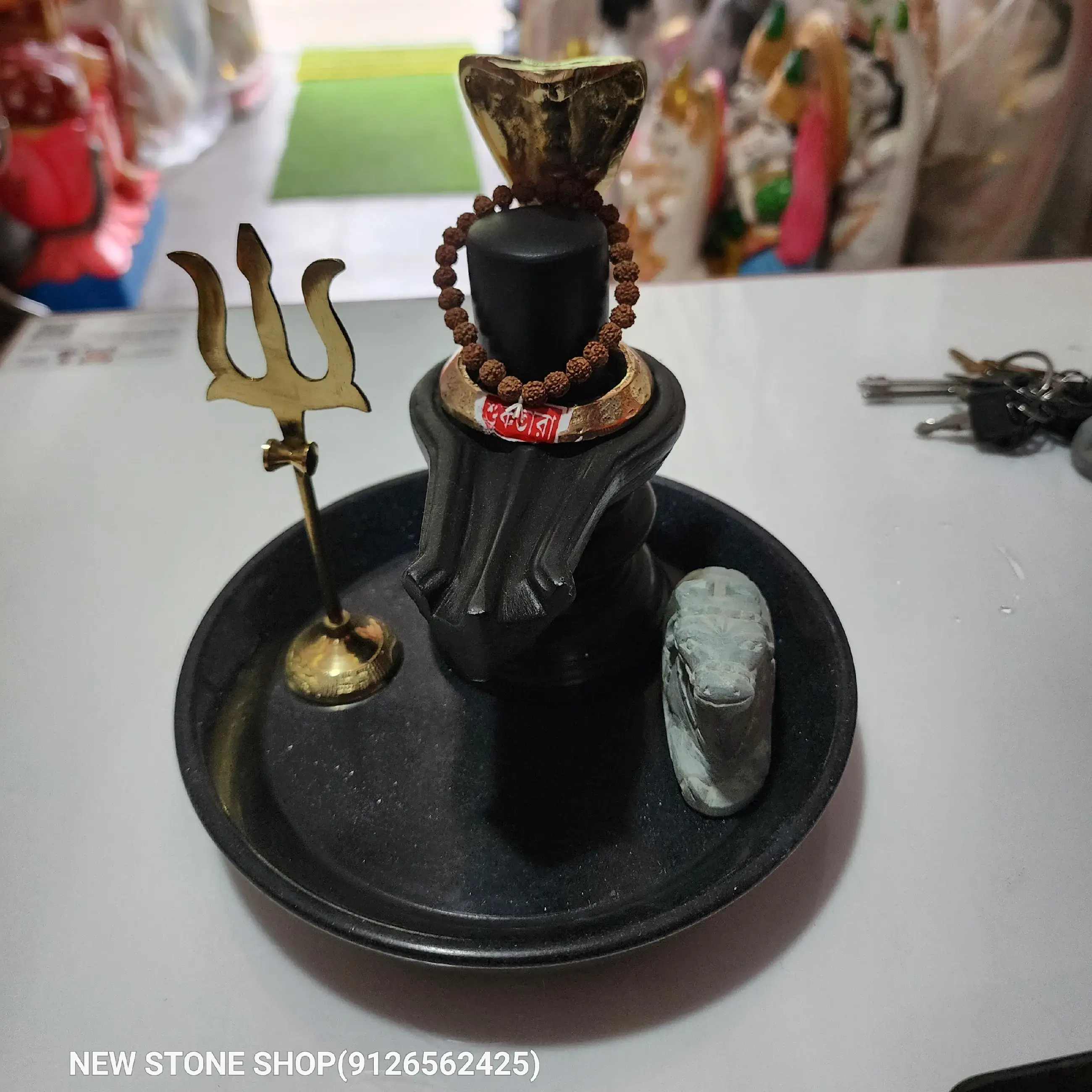 Buy Kosti Shivling Set online at best price | NEW STONE SHOP