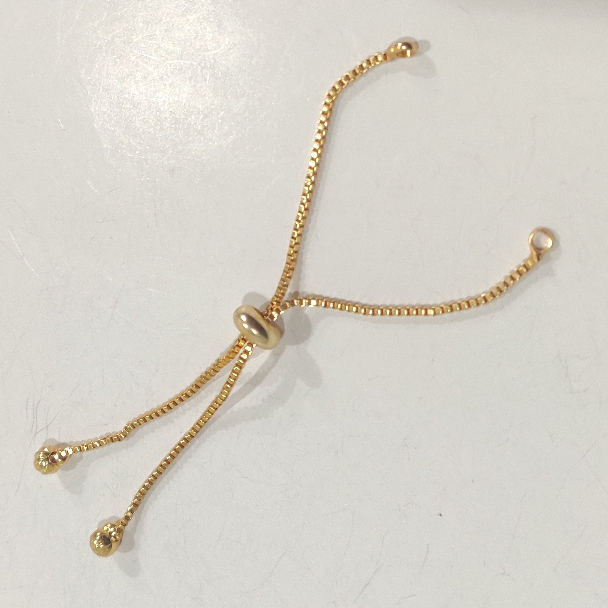 Gold Color Bracelet chain Bracelet Adjustable Slider Chain Bracelet Lock 10pcs 4inch Silver Color Bracelet chain