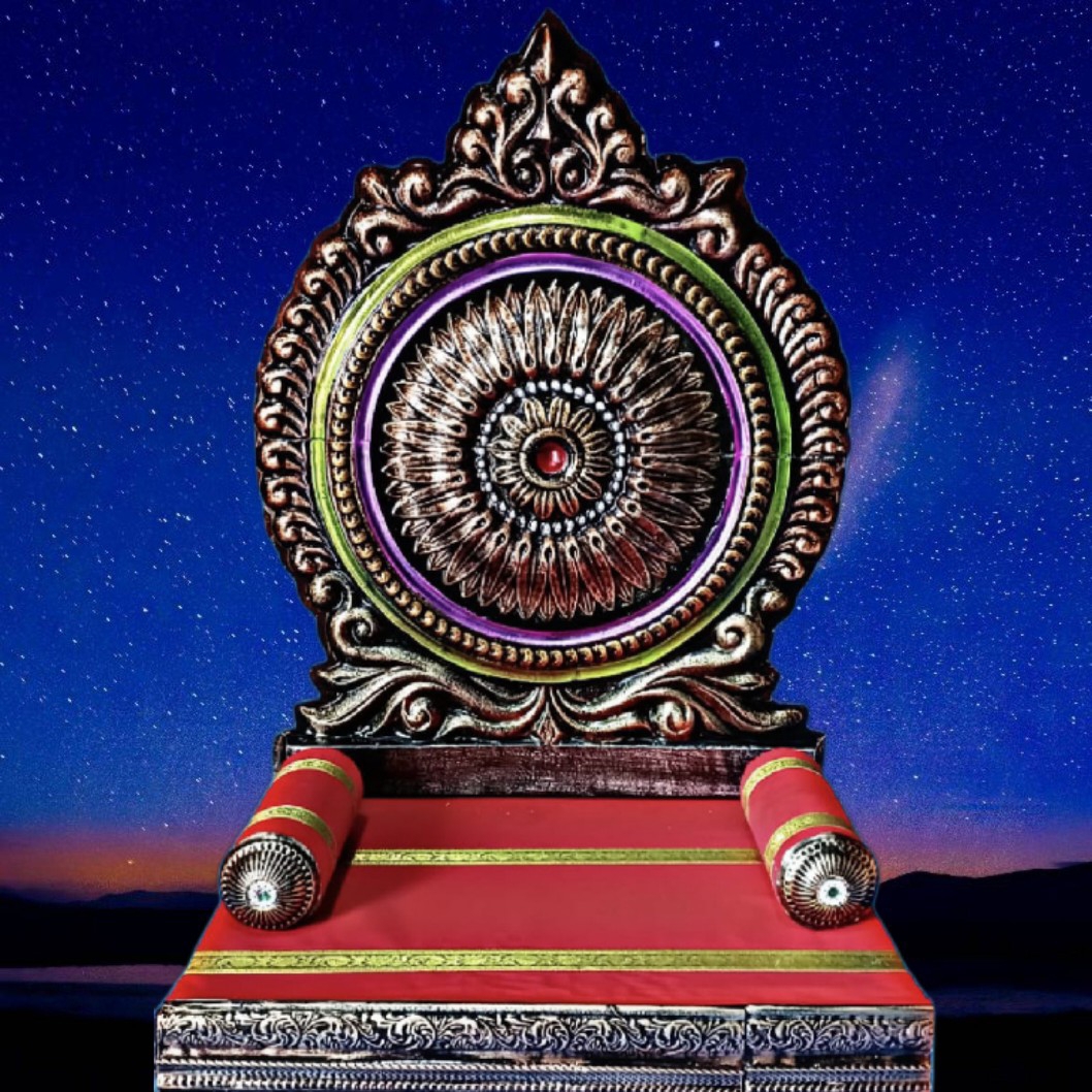 Ganesh Chaturthi Decoration Makhar And Sinhasan