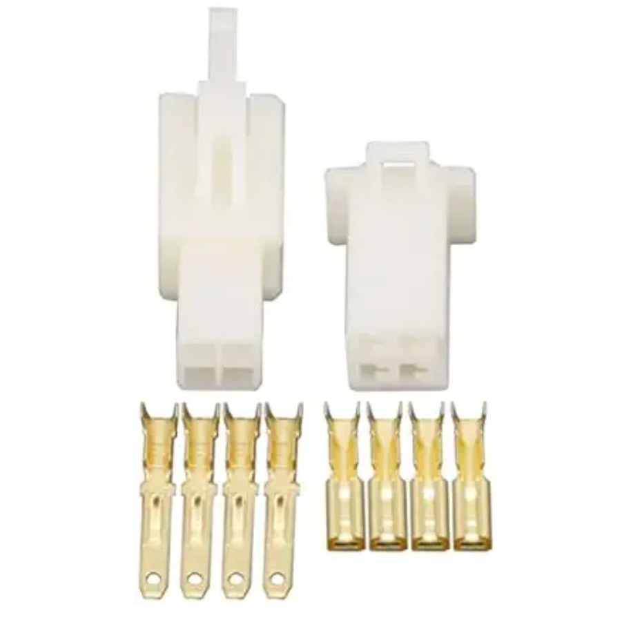 Buy 5V DC 4 PIN (MALE FEMALE) CONNECTOR online at best price | GLOBAL ...