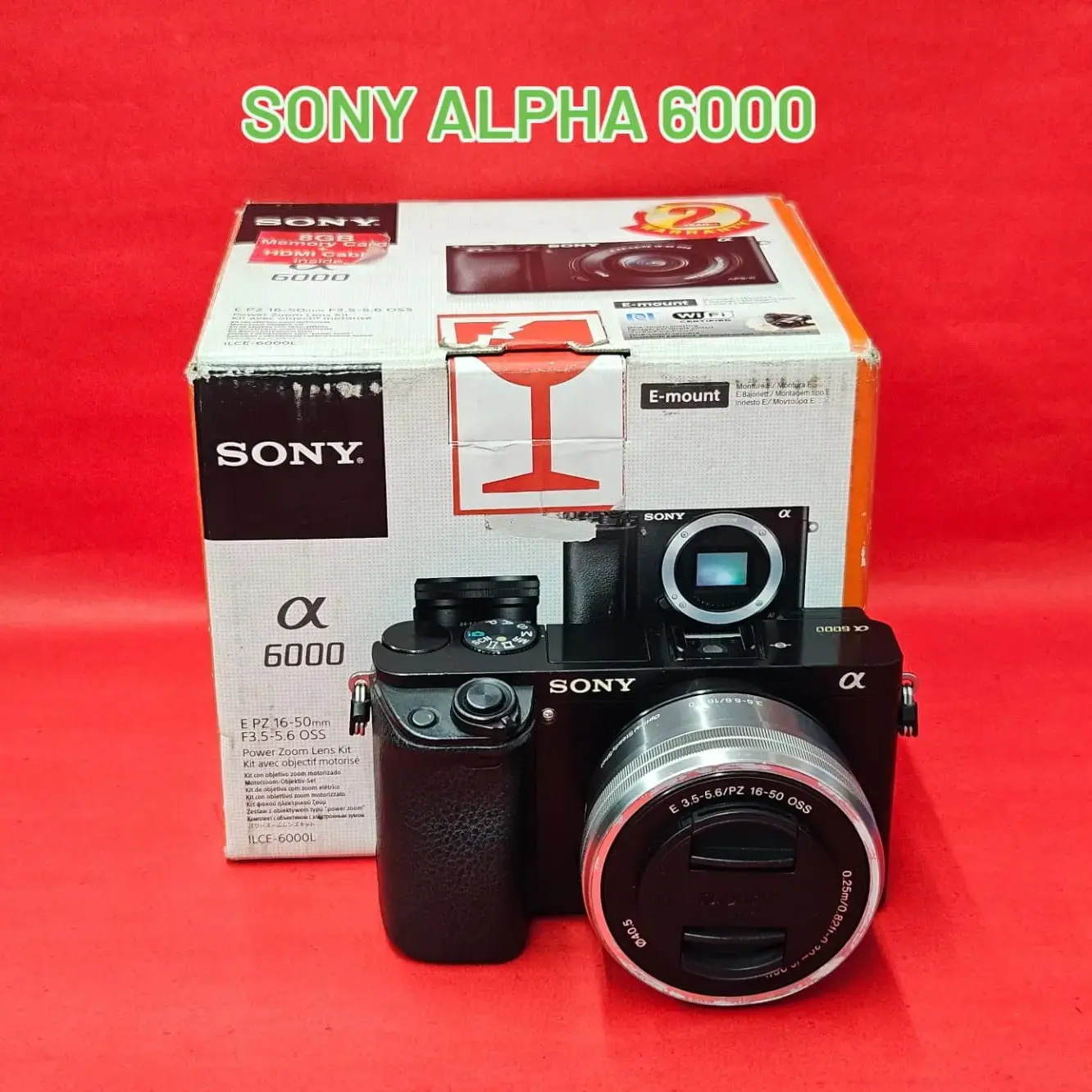 Buy Sony Alpha 6000 Mirrorless Camera with 16-50mm OSS Lens – 24.3MP ...